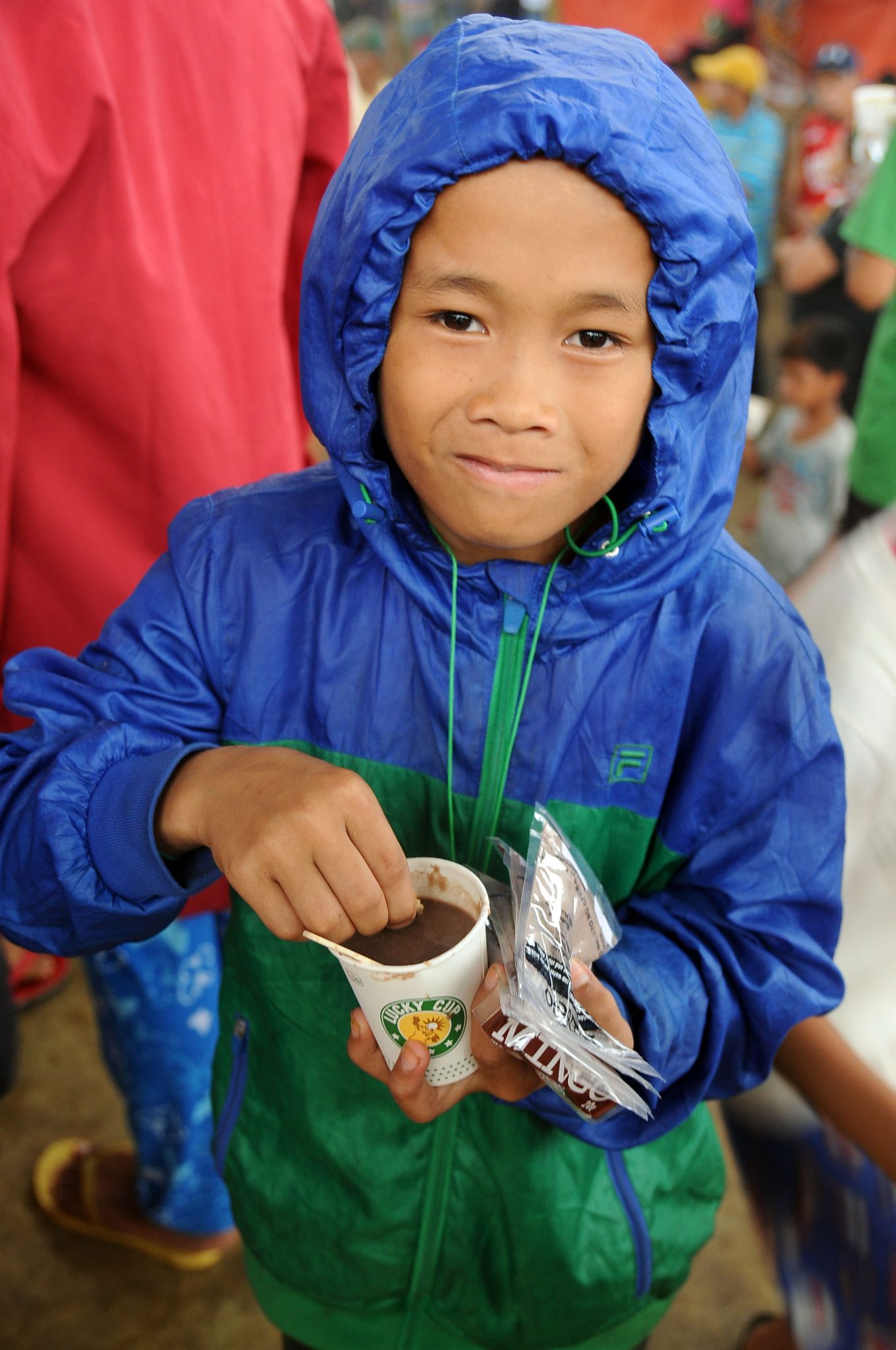 Dian refills empty cups with Mingo Love—second mission for Marawi - NVC ...