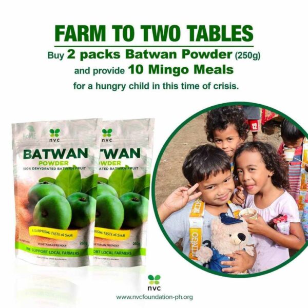 100% All-Natural Batwan Powder 125g - NVC Foundation - A Philippine Charity