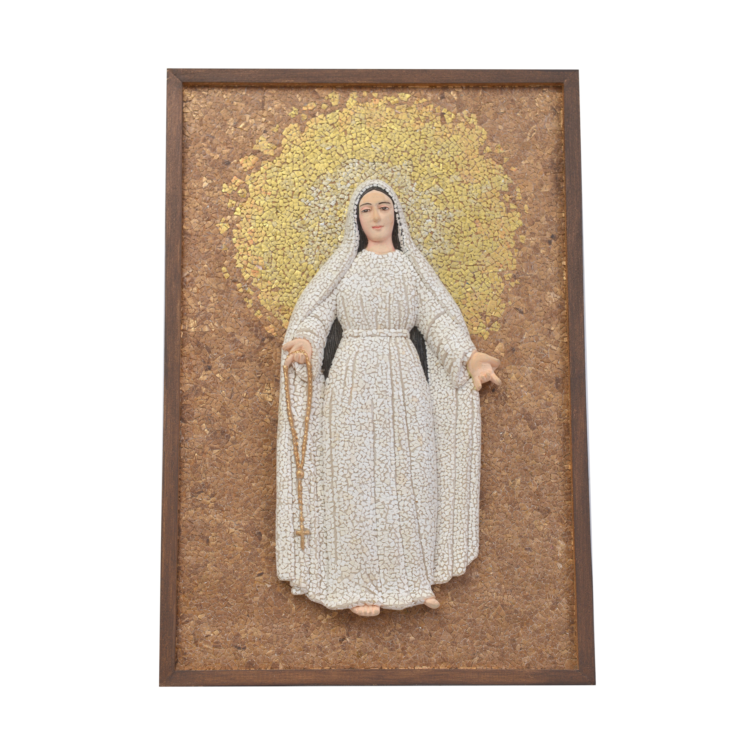 Mary Mediatrix of Grace Eggshell Mosaic - NVC Foundation - A Philippine ...