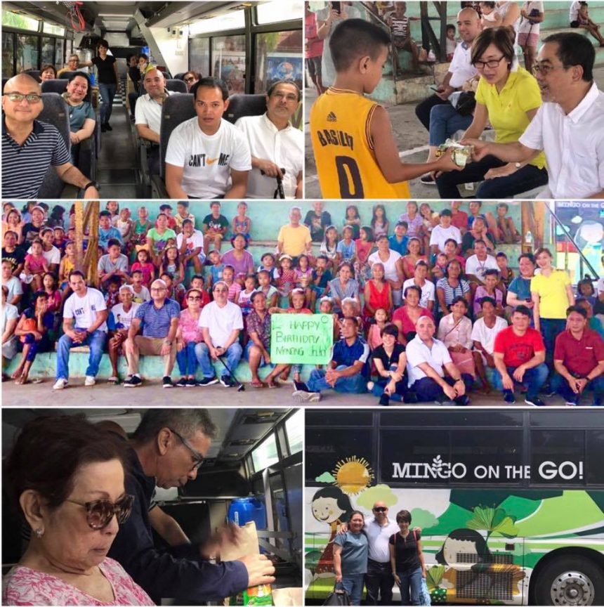 Jojo's birthday aboard the Mingo Food Shuttle - NVC Foundation - A ...