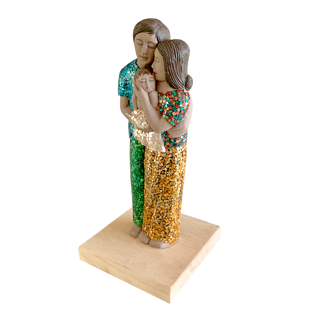 Filipino Family - Capiz Shell (B) - NVC Foundation - A Philippine Charity