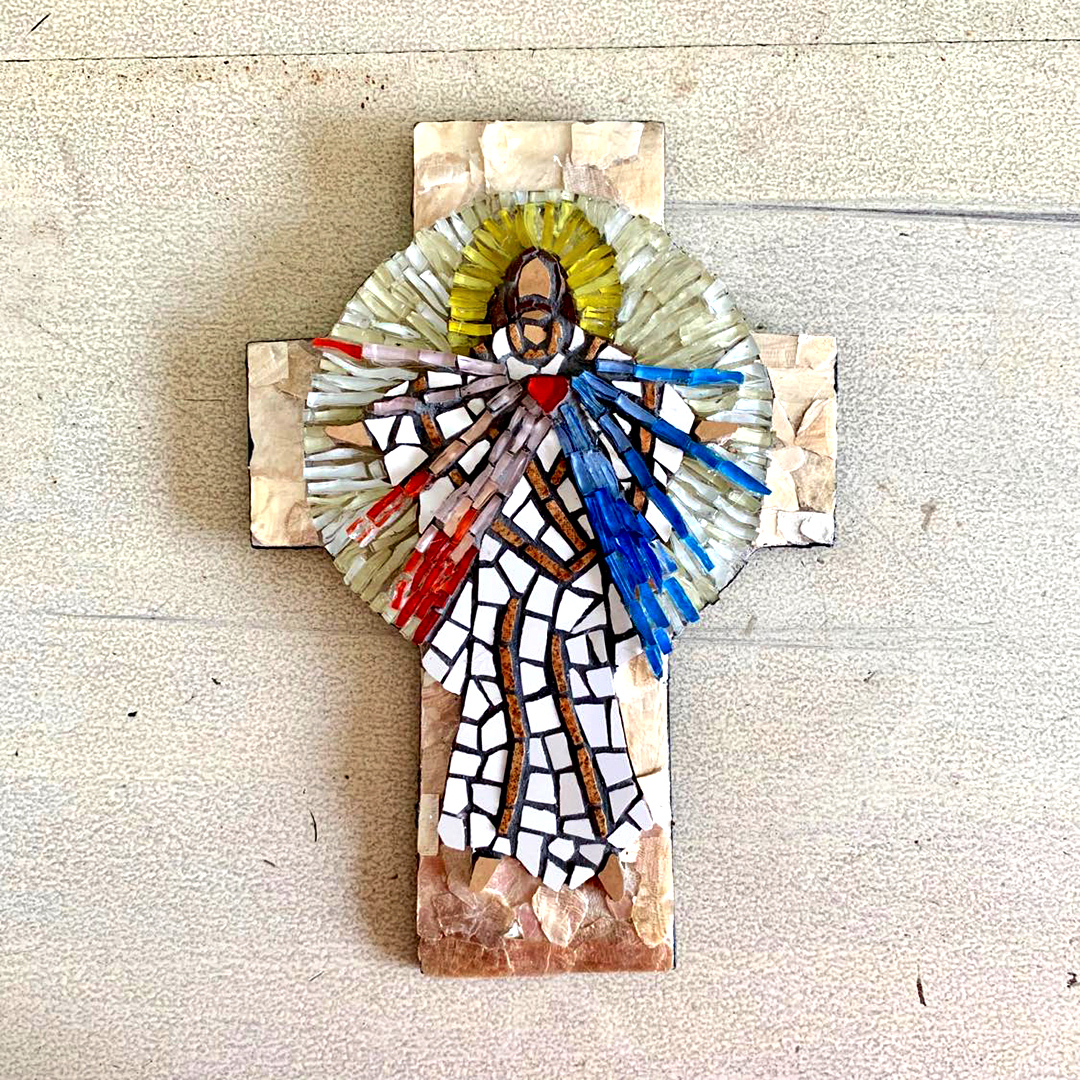 Divine Mercy Mosaic Cross - NVC Foundation - A Philippine Charity