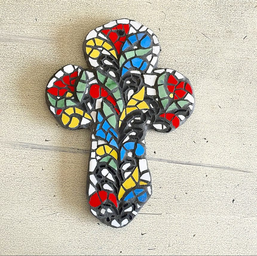 Soft-Edged Mosaic Cross - Ipanema (Medium) - NVC Foundation - A ...