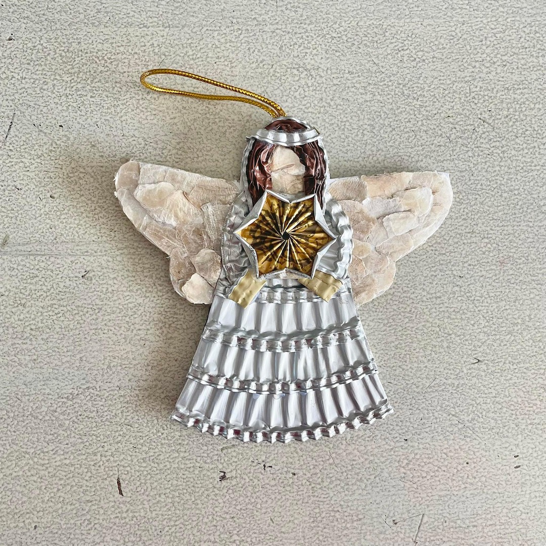 Angel Upcycled Ornament in Giftbox- A1 - NVC Foundation - A Philippine ...