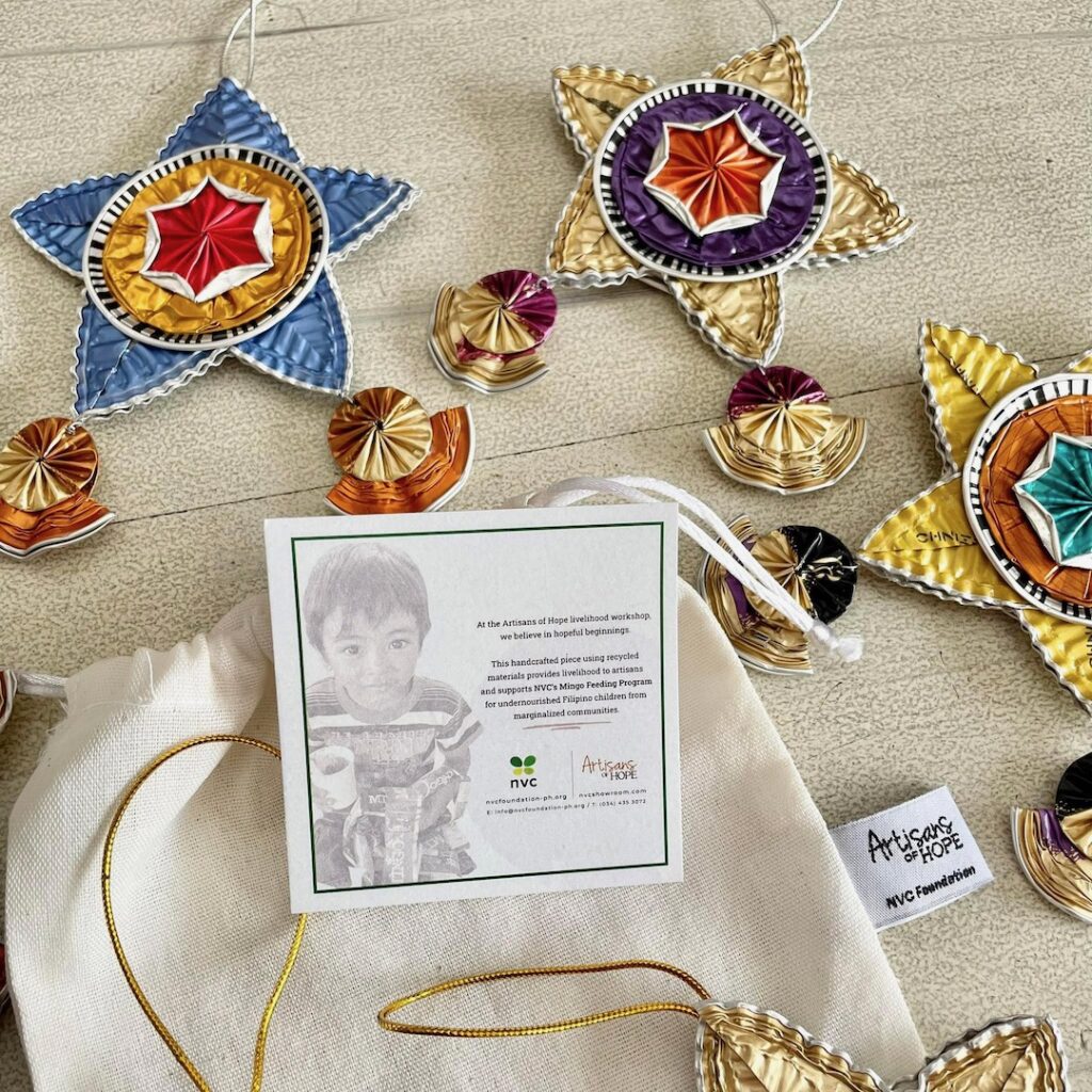 Assorted Upcycled Parol in Gift Pouch - NVC Foundation - A Philippine ...