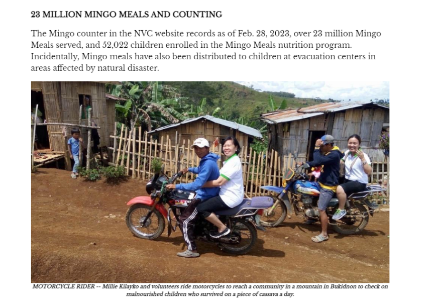 Manila Bulletin: Millie Kilayko: Choosing to Work on Solutions to ...