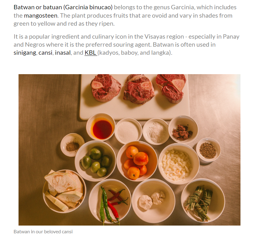 Negros Season of Culture: Batwan, Our Beloved Souring Ingredient - NVC ...